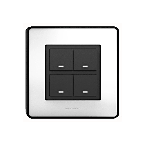 Panel przyciskowy DALI-2 Stal Szczotkowana zc-sceneset-a4+ramka ...